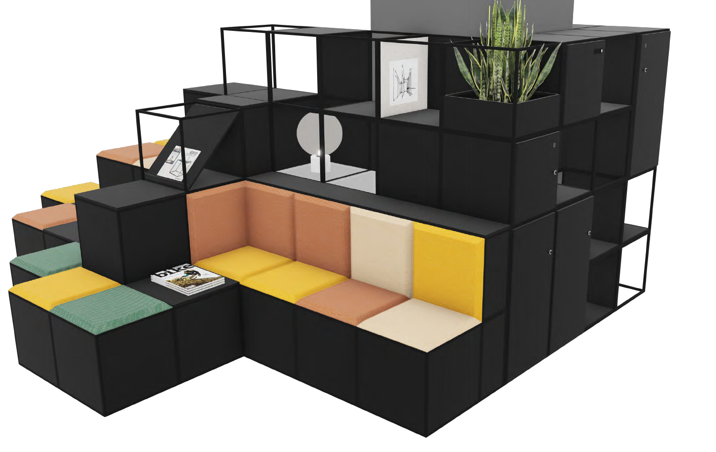GRID Seating Island A – Anthom | Design House