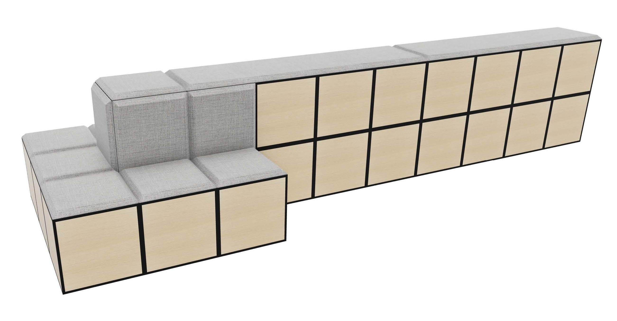 GRID Seating Island B – Anthom | Design House